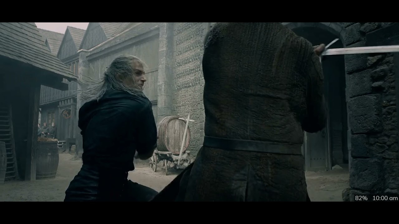 The Witcher Ep 1 fight scene || without stopping camera || one of the ...