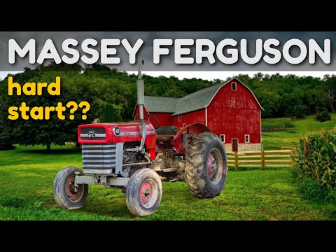 Massey Ferguson 165 Hard Start - Adjusting the Valves and Replacing the Head Gasket