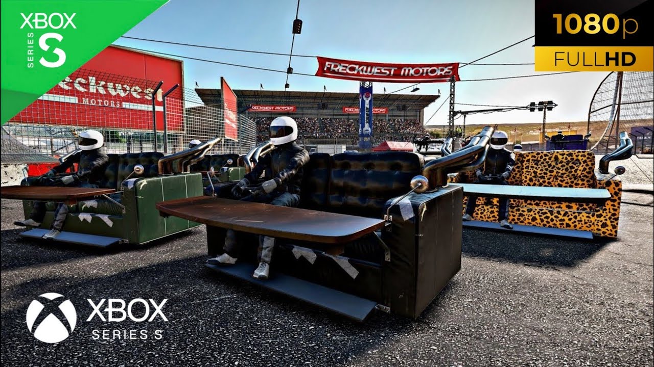 Wreckfest SOFA CAR RACE l Gameplay Xbox Series S (1080p60fps) - YouTube