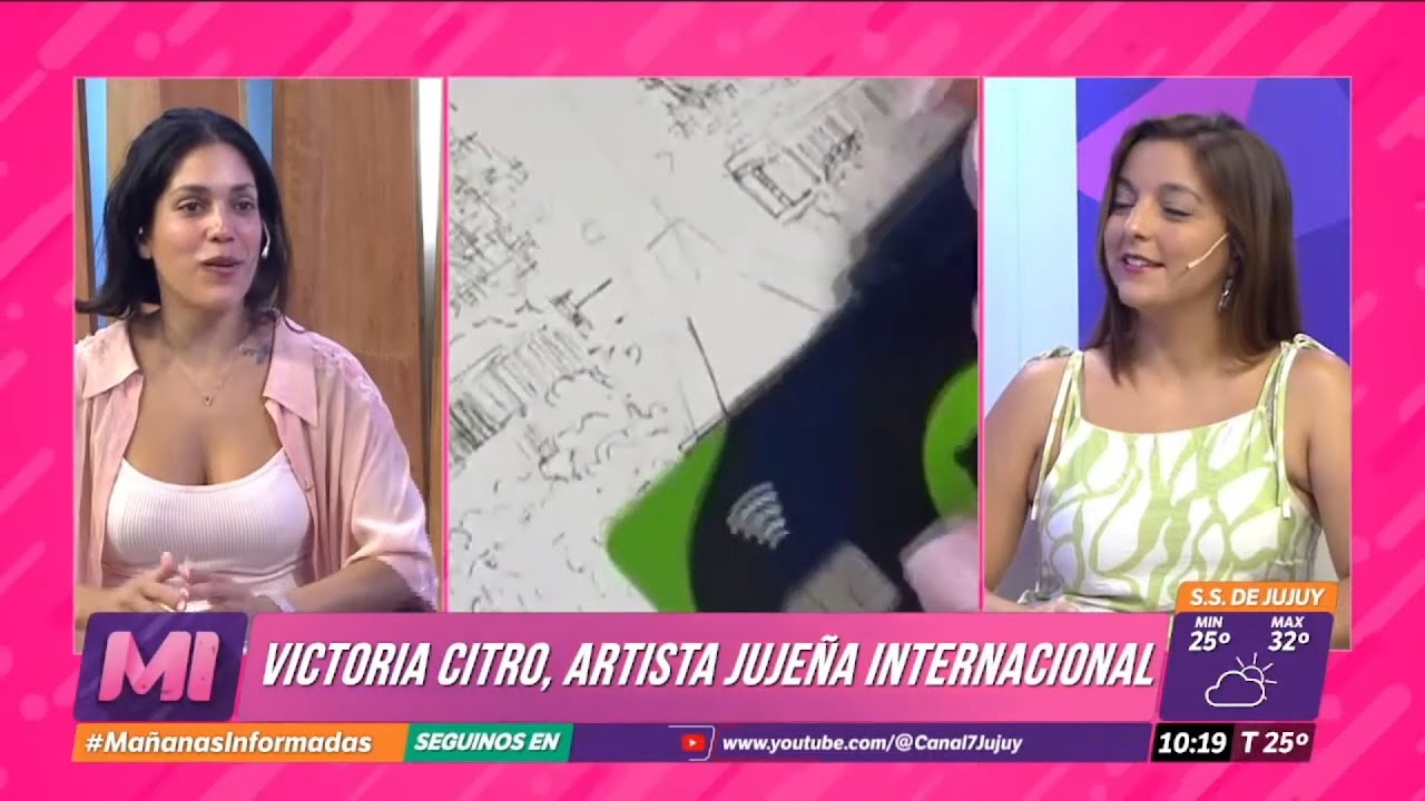 Victoria Ciro Artista jujeña internacional | Canal 7 Jujuy - YouTube