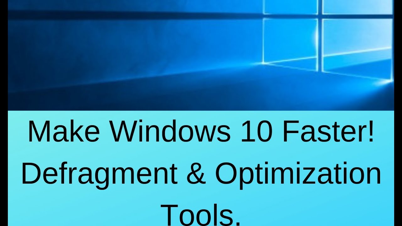 Windows 10 Defragmentation -2019| Step By Step Guide For Defragment ...