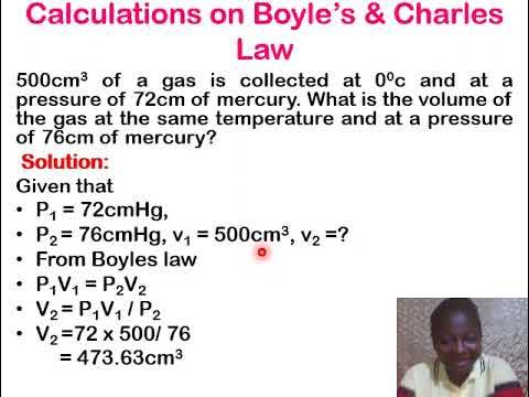 Boyles and Charles Laws - YouTube