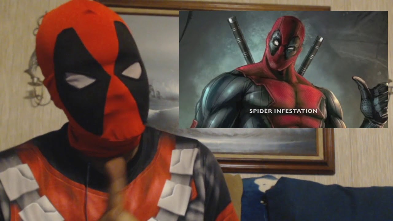 Deadpool Vs. Spiderman (Extended & Remastered) Rap Battle REACTION ...