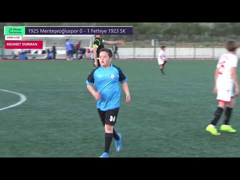 1925 Menteşeoğluspor 0 - 9 Fethiye 1923 SK  -  (U-12 Kategorisi) Fethiye 23 Nisan Futbol Turnuvası
