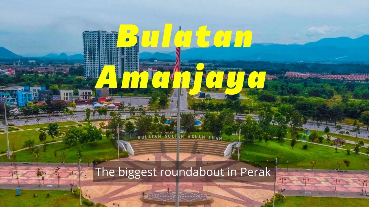 Bulatan Amanjaya Meru Ipoh | Cinematic Drone Footages - YouTube