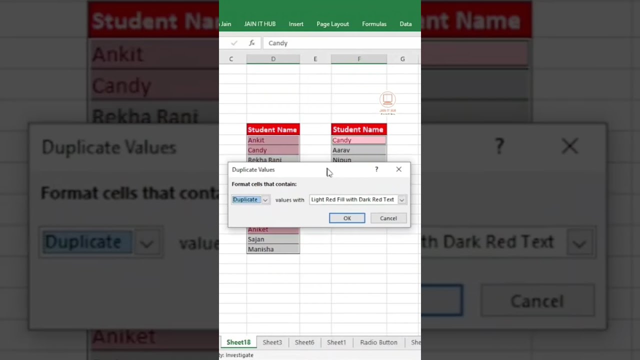 How To Find Out Duplicates In Excel duplicate shorts YouTube How To Find Out Duplicates In Excel duplicate shorts YouTube