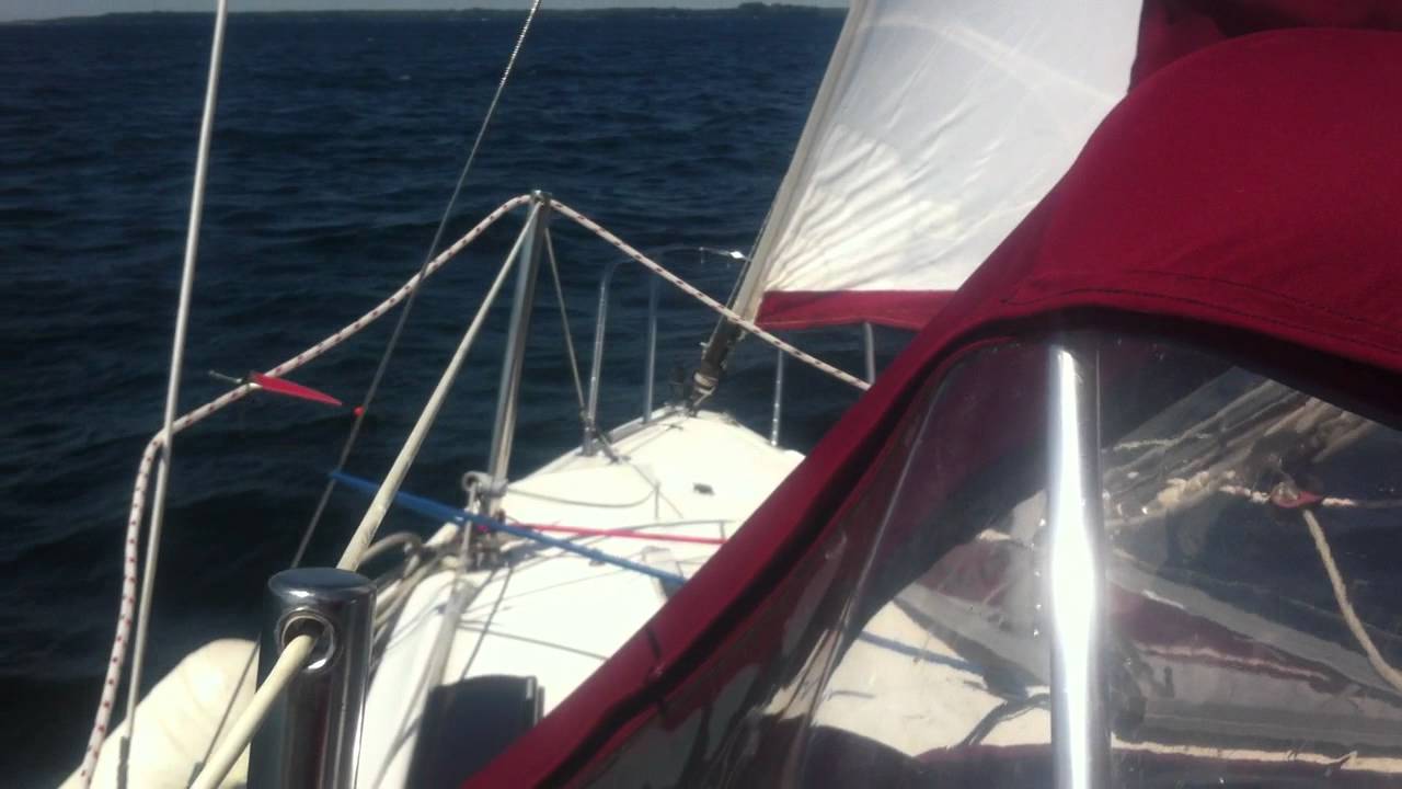 Sailing Lake Simcoe from Hawkestone to Orillia - YouTube