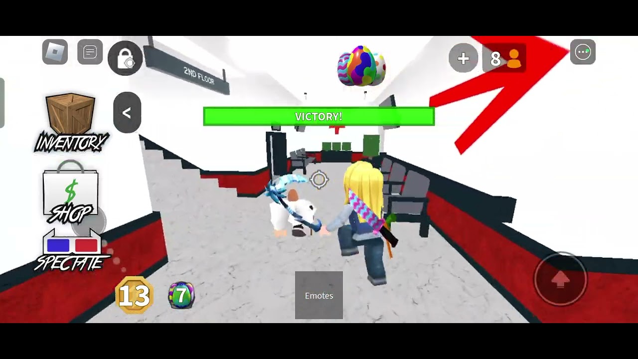 Playing Mm2 as an icewing user and having a small avatar😈 || ⚠ ...