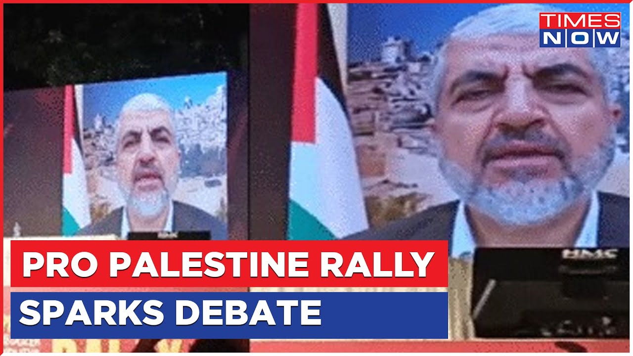 BJP Slams Oppn After Ex Hamas Chief Khalid Mishal Virtually Addresses ...