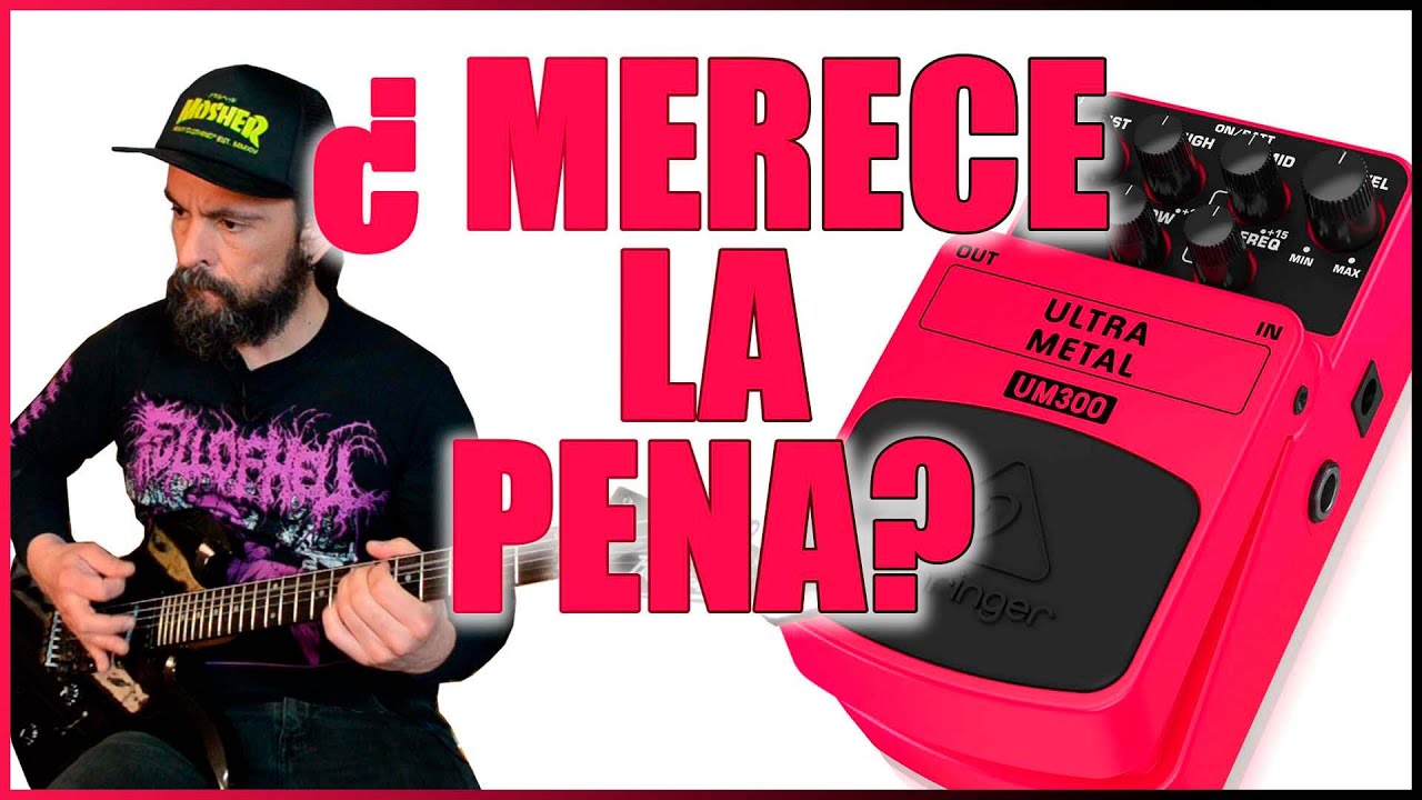 Behringer Ultra Metal UM300. ¿Mejor que el Metal Zone de Boss? - YouTube