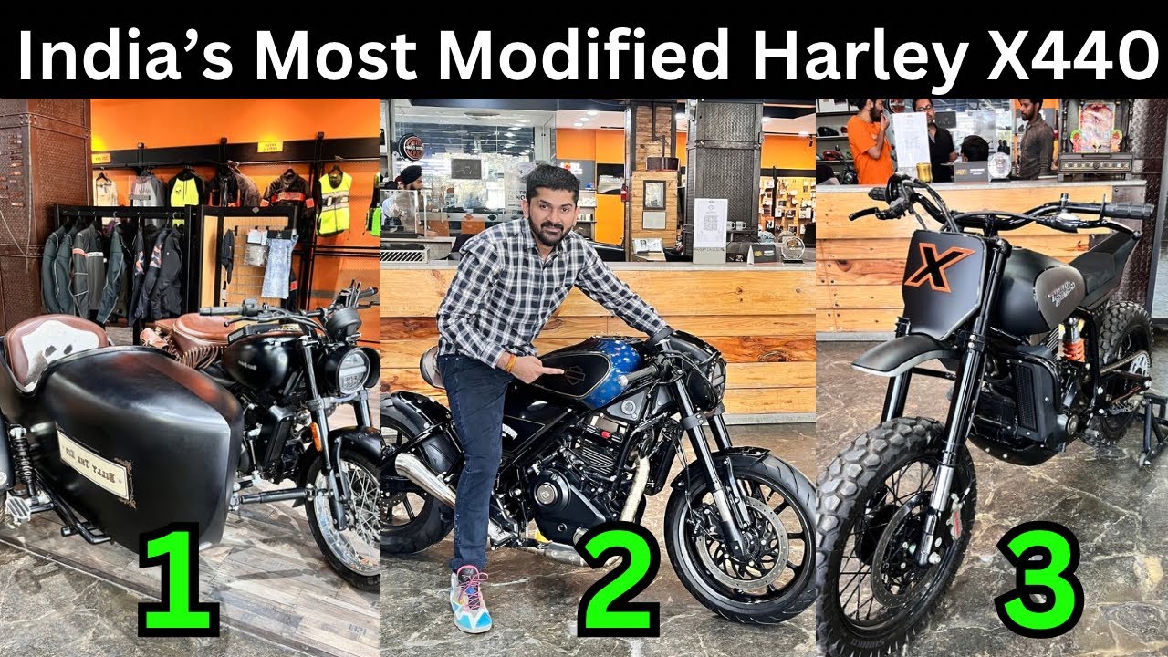 Harley Davidson x440 best modification | Top 3 modified harley x440 ...