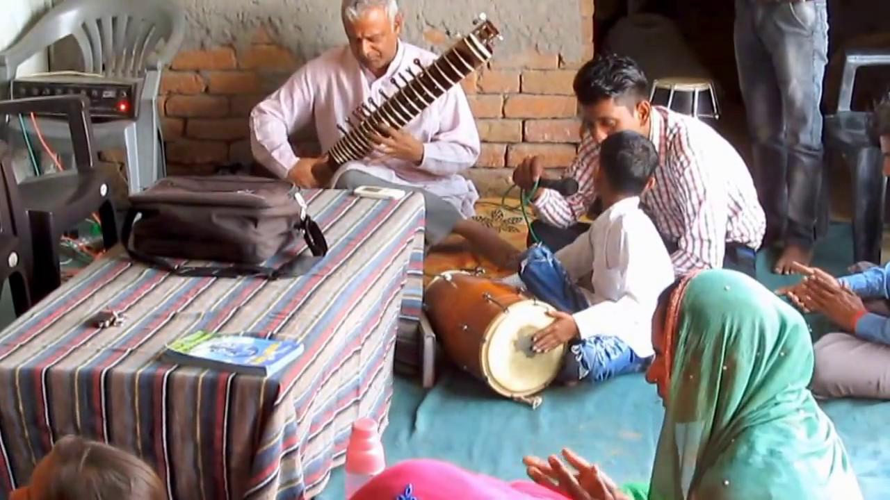 Indian Christian Praise and Worship in a village with Sitar by Sanjeeb ...