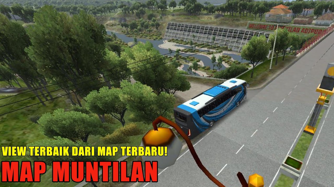 TERBARU! PREVIEW MAP TERBARU MUNTILAN DI BUS SIMULATOR INDONESIA V 4.1. ...