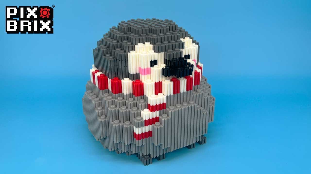 Winter Baby Penguin - Pix Brix Instructions - YouTube