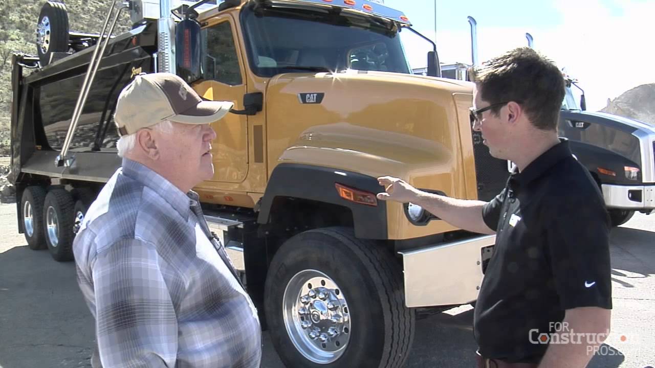 CONEXPO Video: Cat CT681 Truck Drives into Set-Forward Axle Markets ...