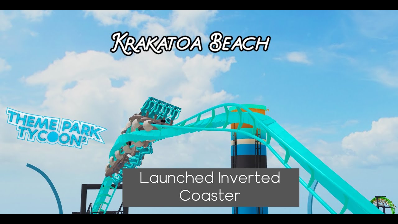 Launched Inverted Coaster - Krakatoa Beach - Ep. 6 - YouTube