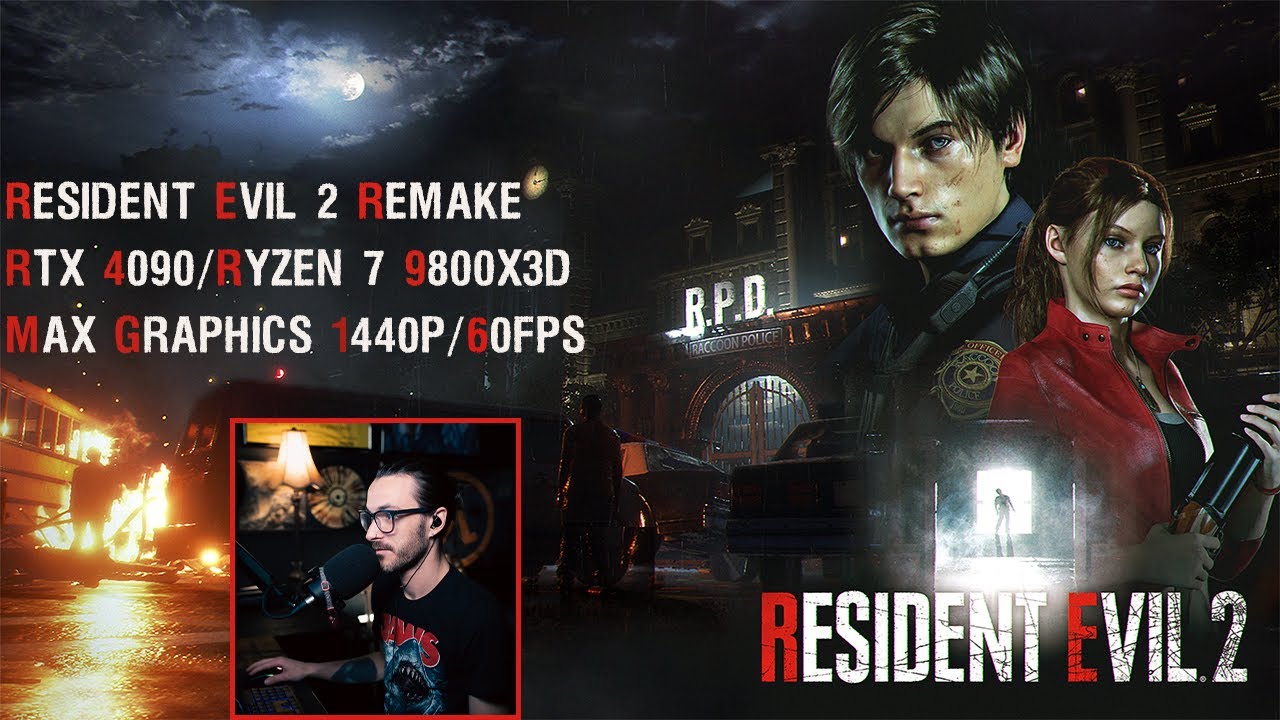 Resident Evil 2 Remake - Max Graphics - RTX 4090/Ryzen 7 9800x3d ...