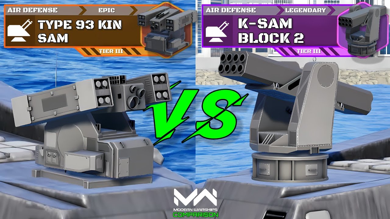 Type 93 Kin SAM VS KSAM Block 2 | Missiles Air Defense Comparison ...