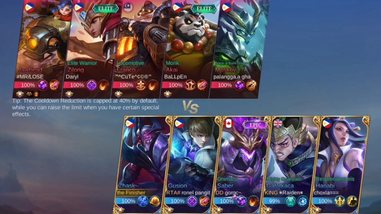 MLBB Zhask gameplay solo queque no.1 local intense battle😂@Legend rank ...