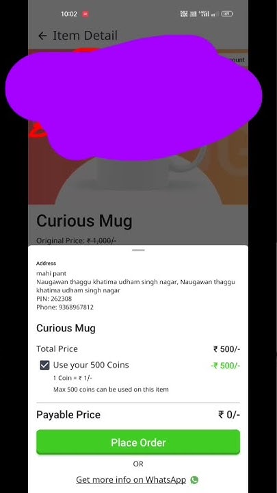 curious jr free product live order 🤑🤑 - YouTube