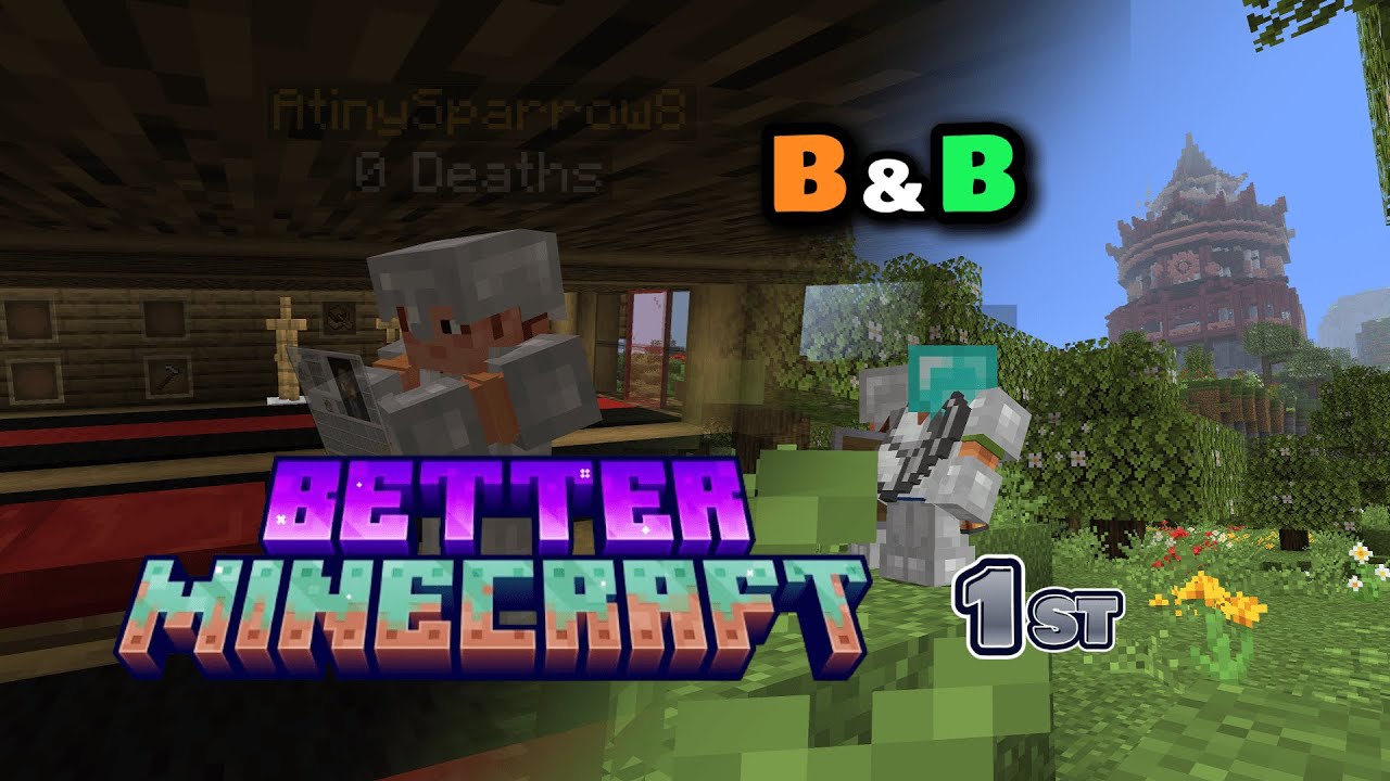 Challenging a New Modpack! B&B's Better MC Gameplay pt.1 - YouTube