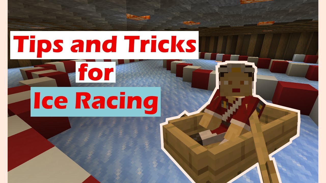 Tips and tricks for ice racing in Minecraft - YouTube