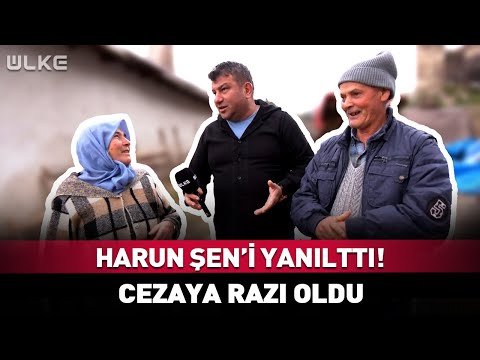 Harun Şen’i Yanılttı! Cezaya Razı Oldu