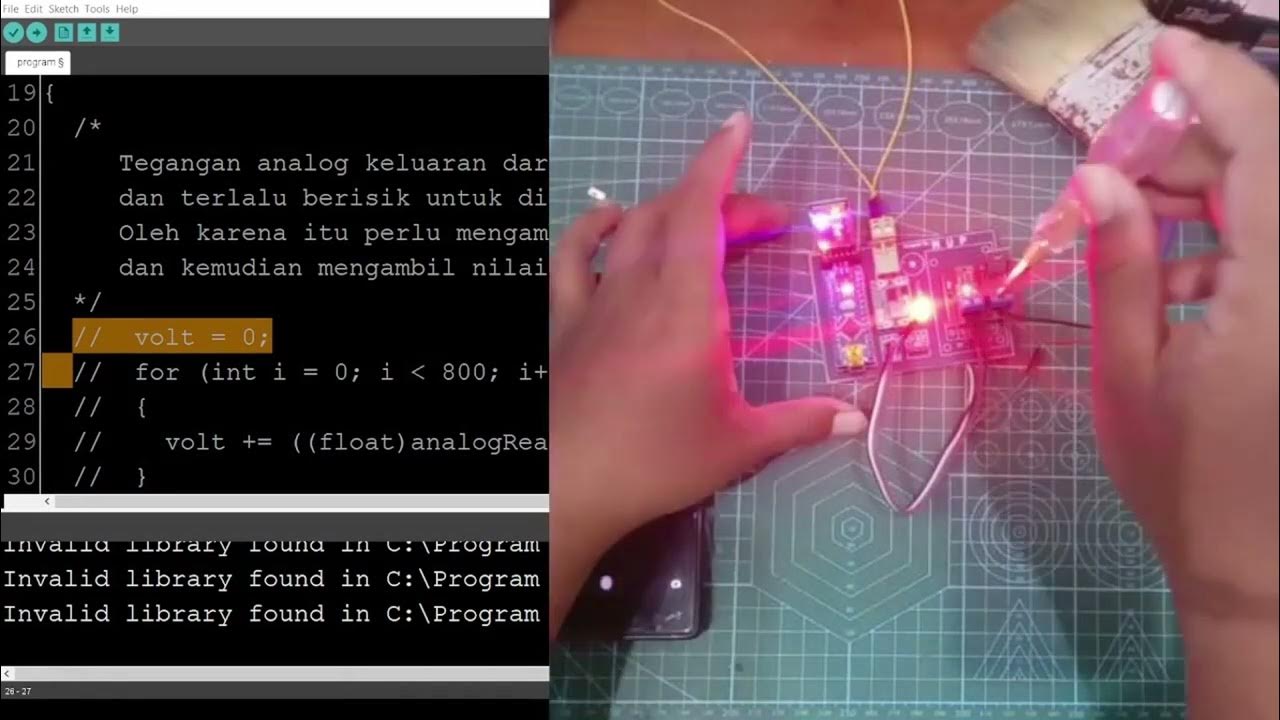 Arduino Project - Kontrol led HPL dan Monitoring Kekeruhan air untuk Menangkap ikan ramah ...