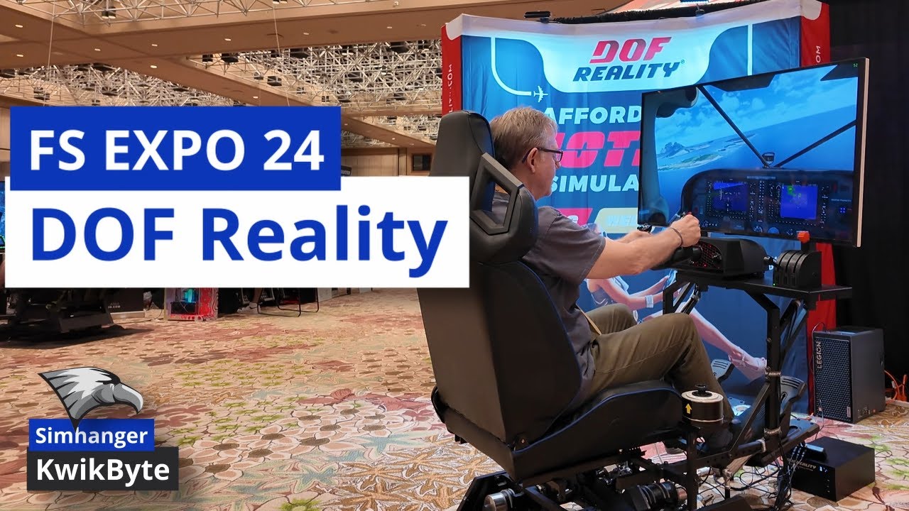 DOF Reality Motion Simulator | Flight Sim Stepping Fix Tested at FS ...