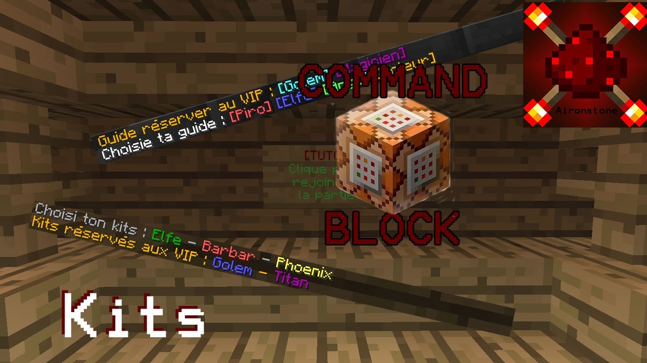 Faire des kits/guides [1.9 et +] [Tuto Command Block #6] - YouTube