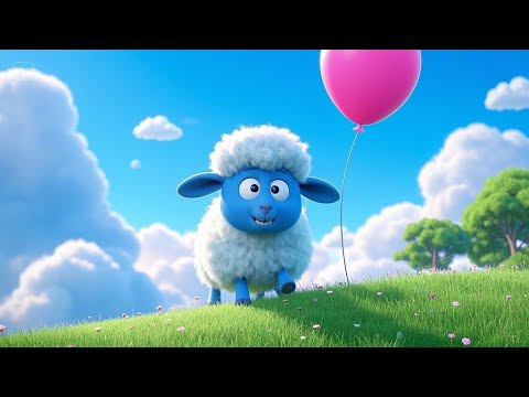 Baa Baa Blue Sheep’s Balloon Ride | Fun Animal Adventure Song for Kids ...