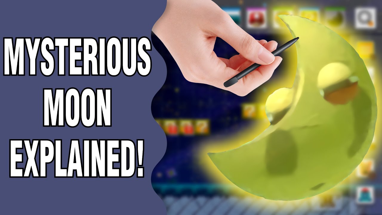 Mario Maker's Weird Moon Explained - YouTube