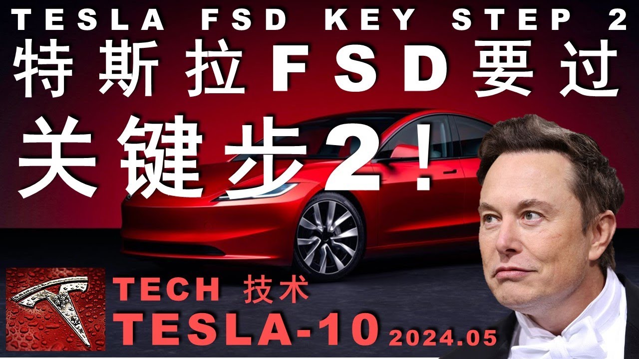 TESLA10-FSD关键第2步，马斯克着急的核心优势！他要的不仅是中国市场，训练要突破的原来是？ #投资 #美股 #特斯拉 #tesla ...
