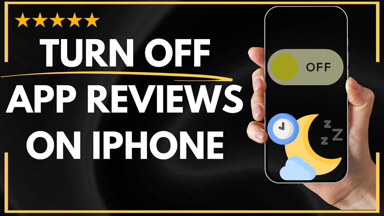 How to TURN OFF APP REVIEWS ON IPHONE - FULL GUIDE 🚀 😱 - YouTube