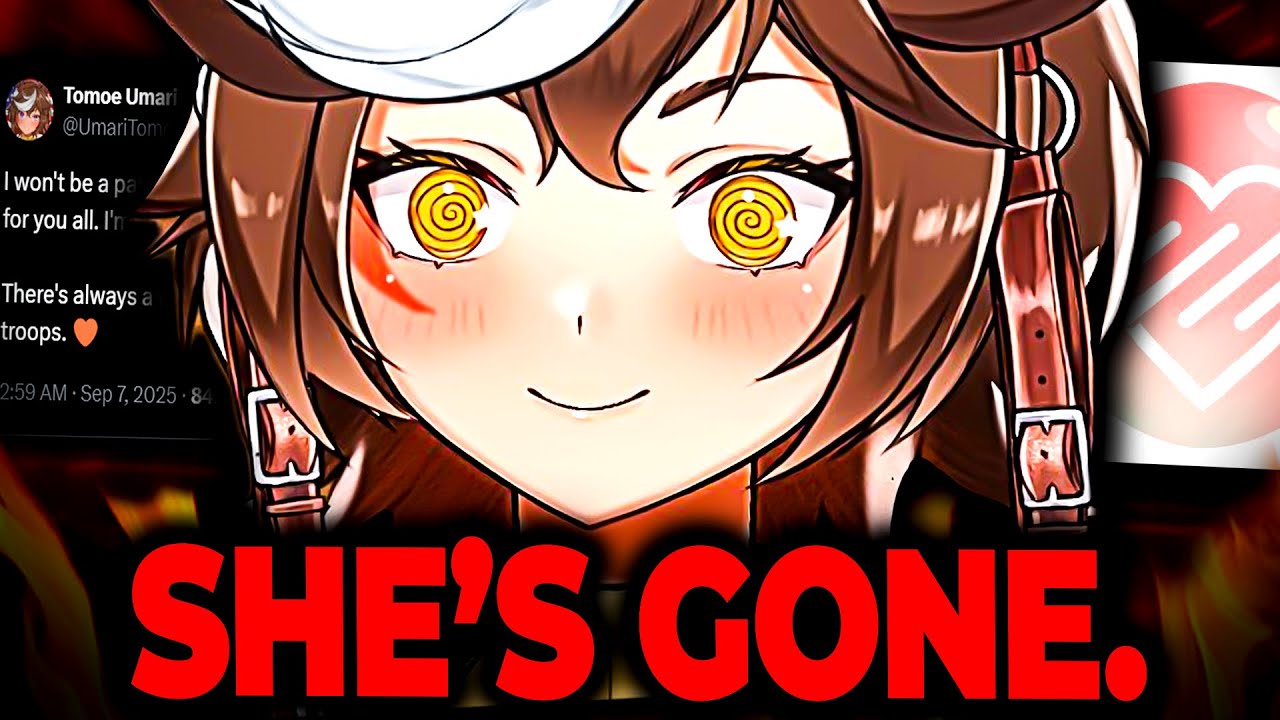 Tomoe Umari SUDDENLY LEAVES VTuber Group... Here's Why! - YouTube