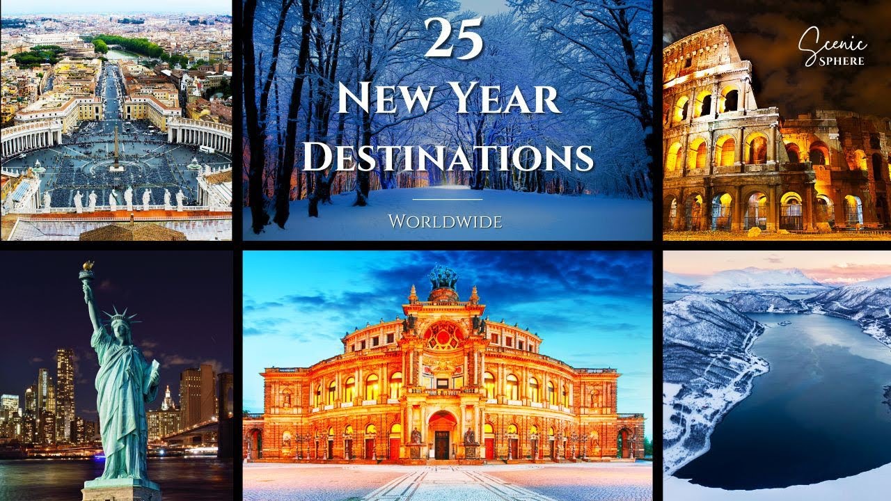 25 Popular NEW YEAR Destinations Worldwide | Christmas | New Year ...