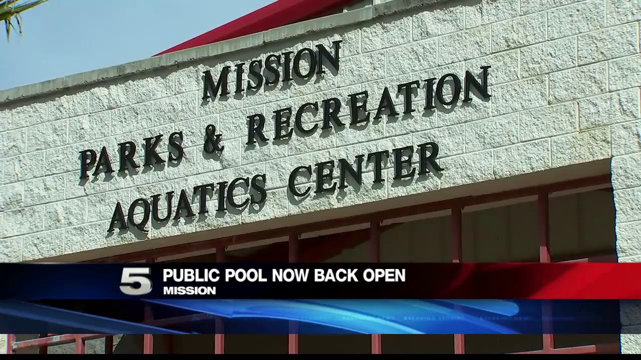 Mission public pool back open - YouTube
