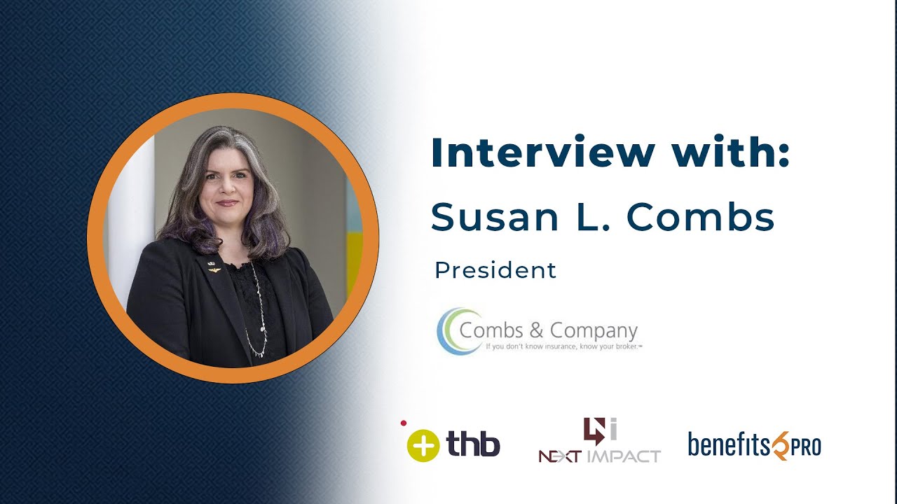 Interview With: Susan L. Combs (Benefits Pro Broker Expo 2021) - YouTube