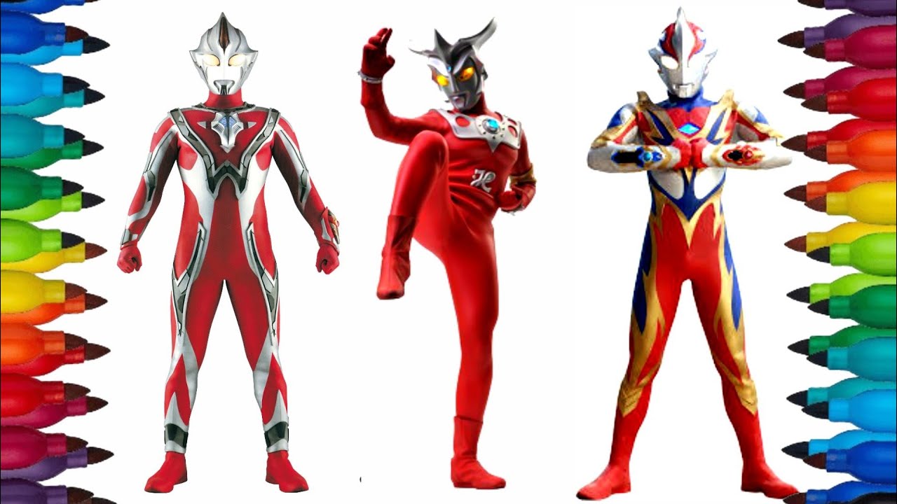 MEWARNAI ULTRAMAN MEBIUS INFINITY, ULTRAMAN LEO DAN ULTRAMAN MEBIUS ...