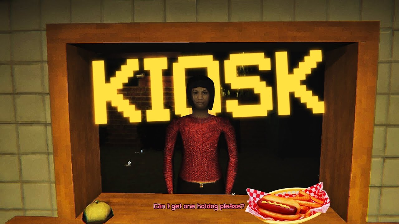 HAUNTED Burger Shop | KIOSK - Full Gameplay - YouTube