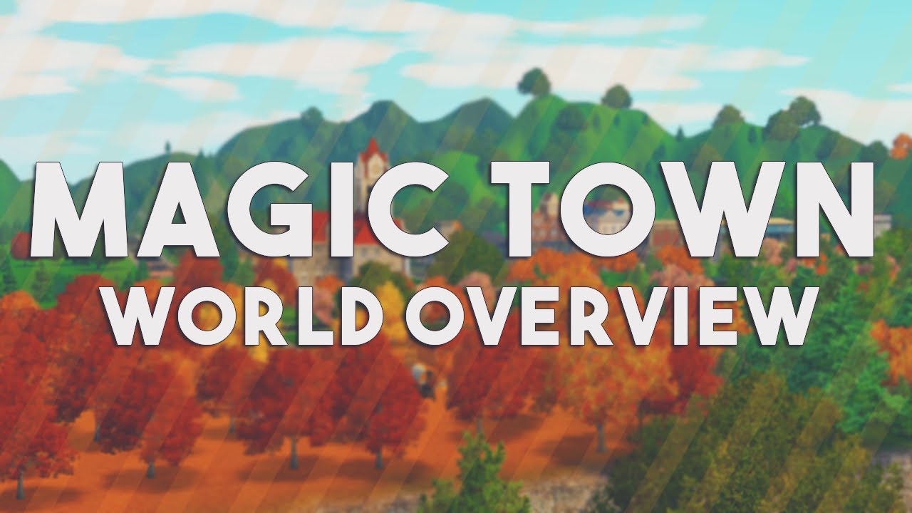 MAGIC TOWN 🤡 (SIMS 1 MAKIN' MAGIC?!)//THE SIMS 3 WORLD OVERVIEW - YouTube