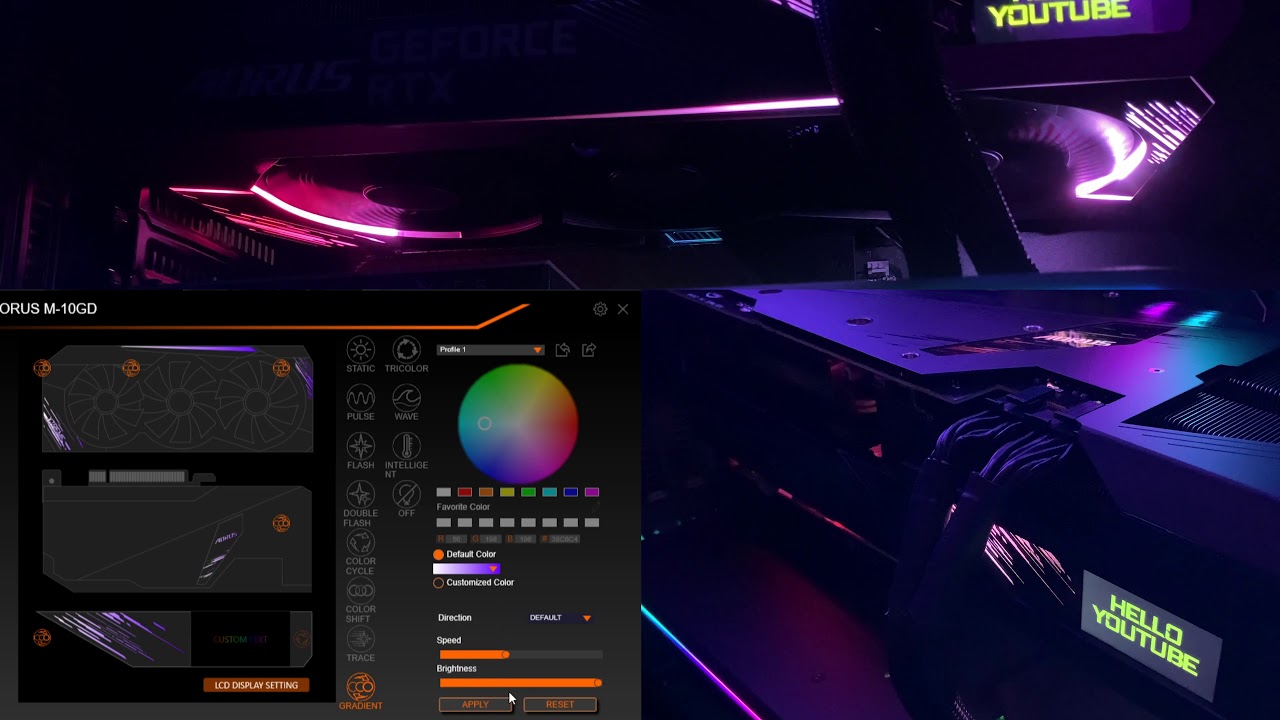 Gigabyte Aorus 3080 RGB Fusion 2.0 Overview and Features 4K - YouTube