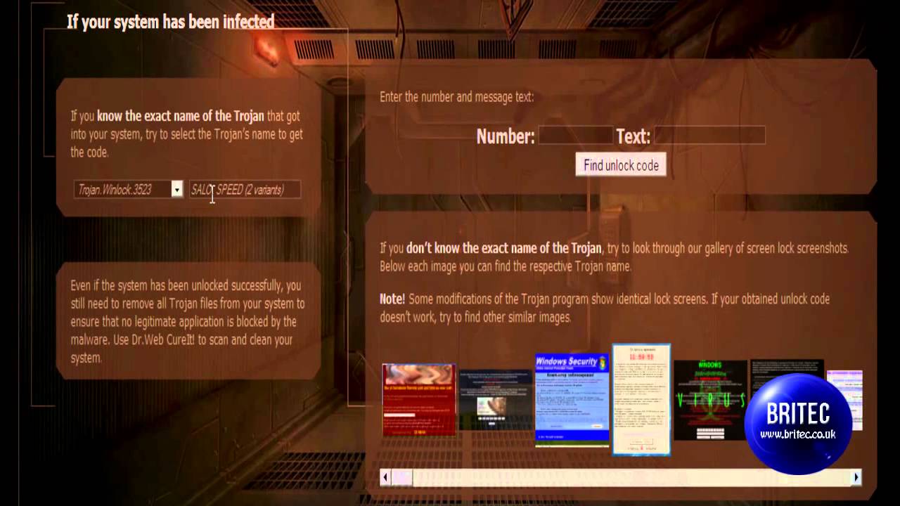Ransomware Malware Virus Removal Instructions Guide by Britec - YouTube