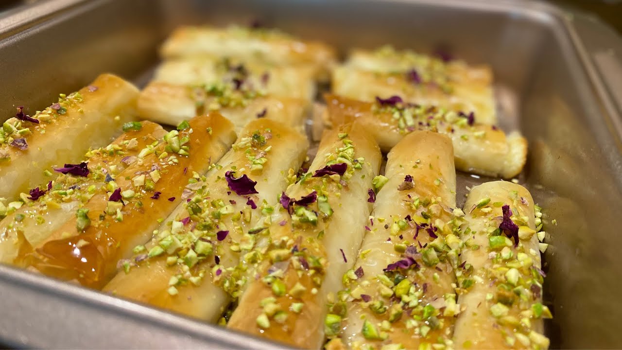 Eid Al Adha | Ashta fingers | baklava rolls | bakrid spl recipe - YouTube