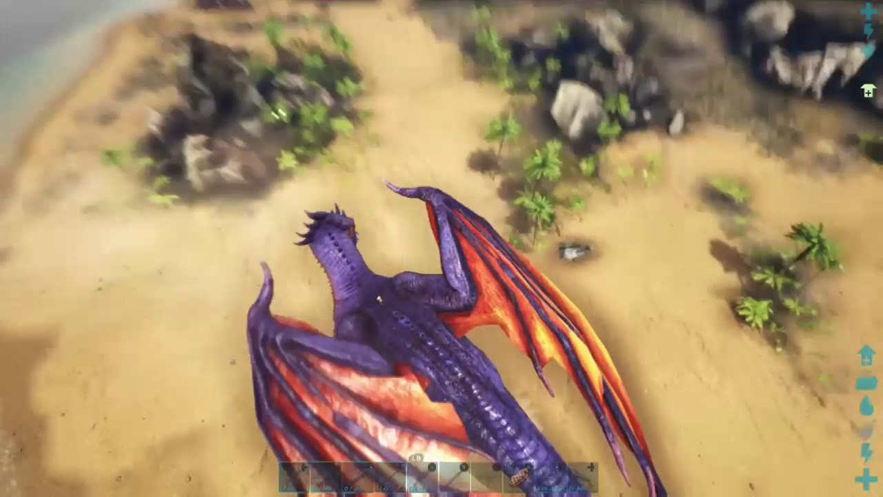 ARK: Survival Evolved | Dragon flying! - YouTube