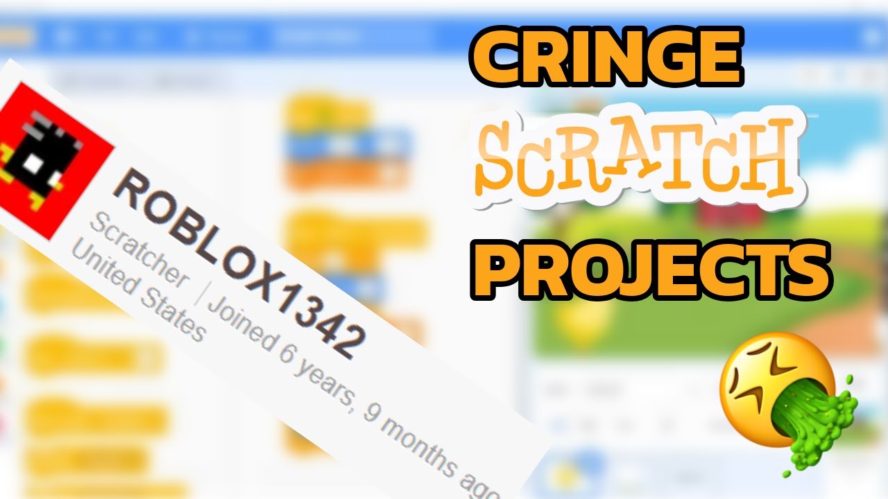 Trying @ablacksquare4054 's cringe scratch projects #gamtng - YouTube
