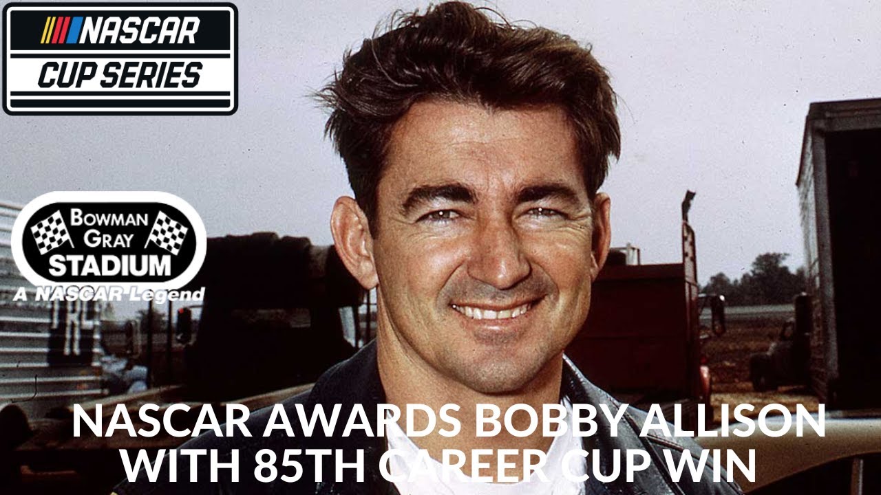 NASCAR Awards Bobby Allison With 85th Career Cup Win - YouTube