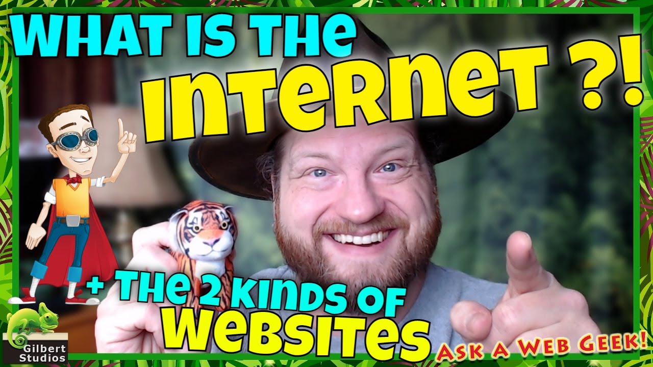 What is the Internet? + Two Different Types of Websites! - YouTube