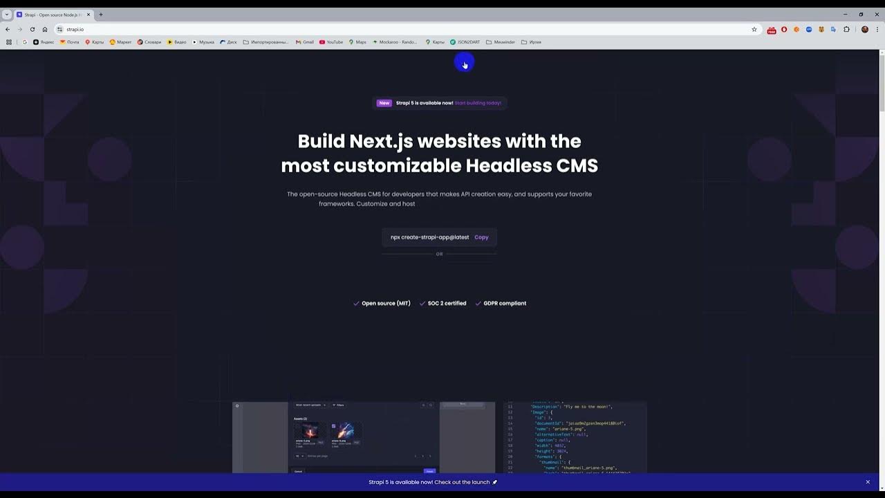 6 - Установка Strapi 5 и его окружения (NodeJS, DockerDesktop, Postgres) - YouTube