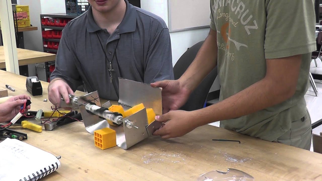 FTC Block manipulator prototype - YouTube